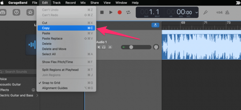 How to Copy and Paste in GarageBand (Step-by-Step)