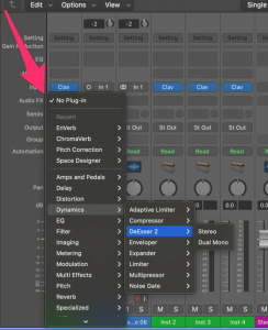 How to Use DeEsser in Logic Pro X (8-Step Guide)
