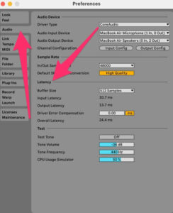4 Quick Ways to Reduce Latency in Ableton Live (Guide)